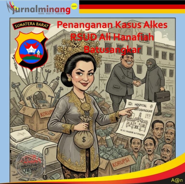 Penanganan Perkara Alkes RSUD Ali Hanafiah Batusangkar Berlanjut.Siapa ...